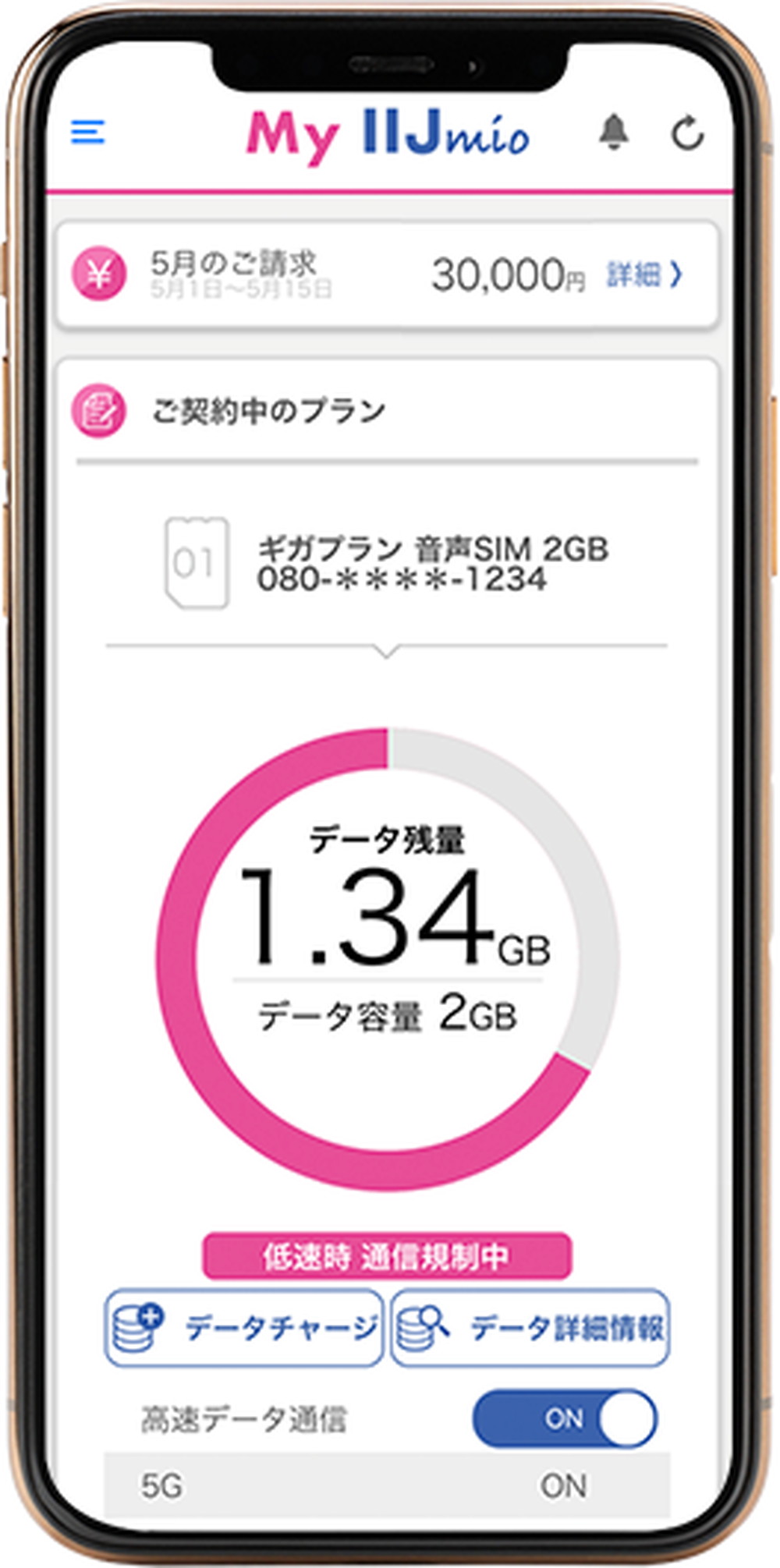 IIJmioがギガプランでデータ容量のシェアや5Gオプションを提供 | スマホ&格安SIM情報